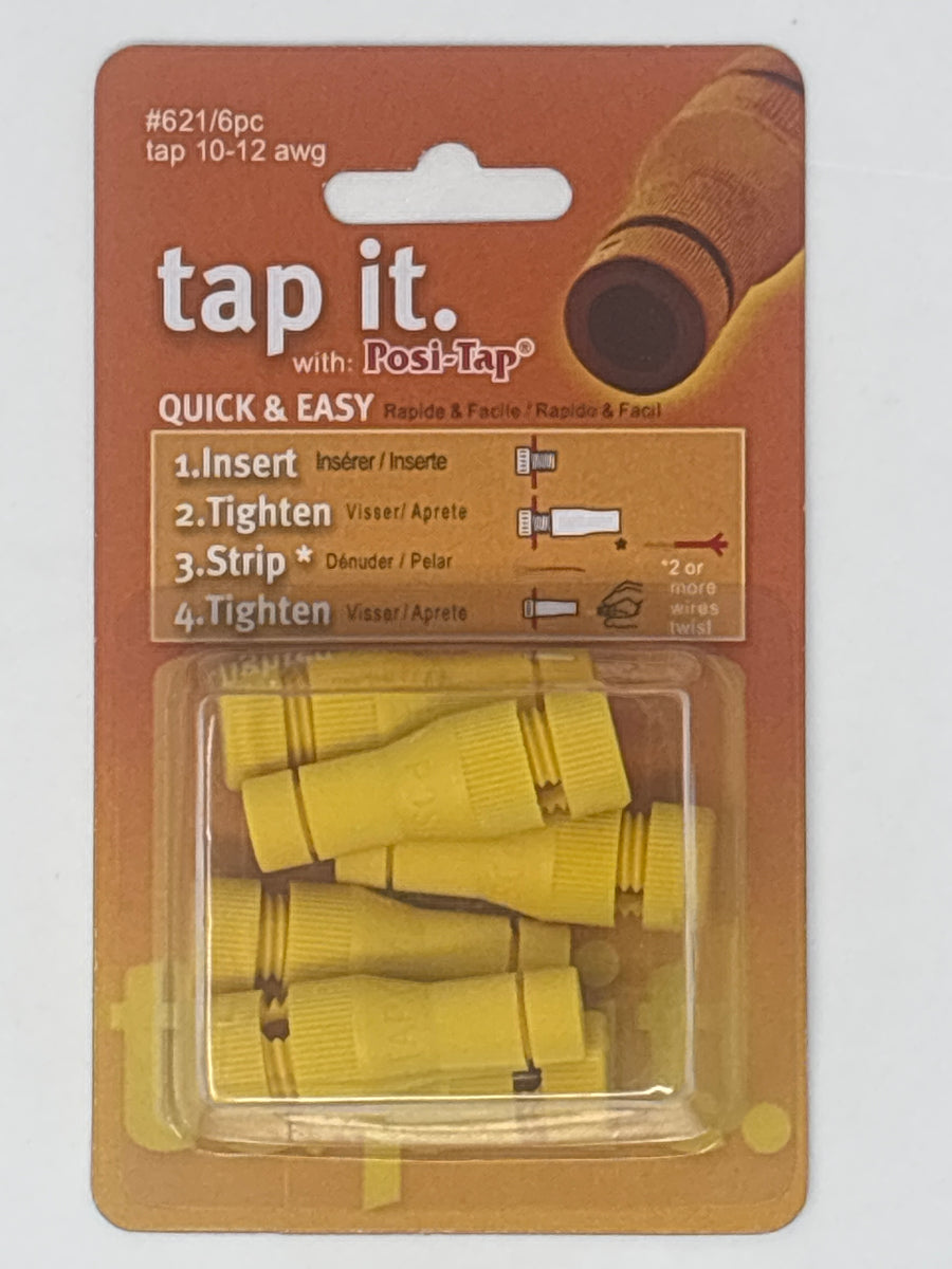 Posi-Tap 621/6pc Tap It 10-12 Gauge
