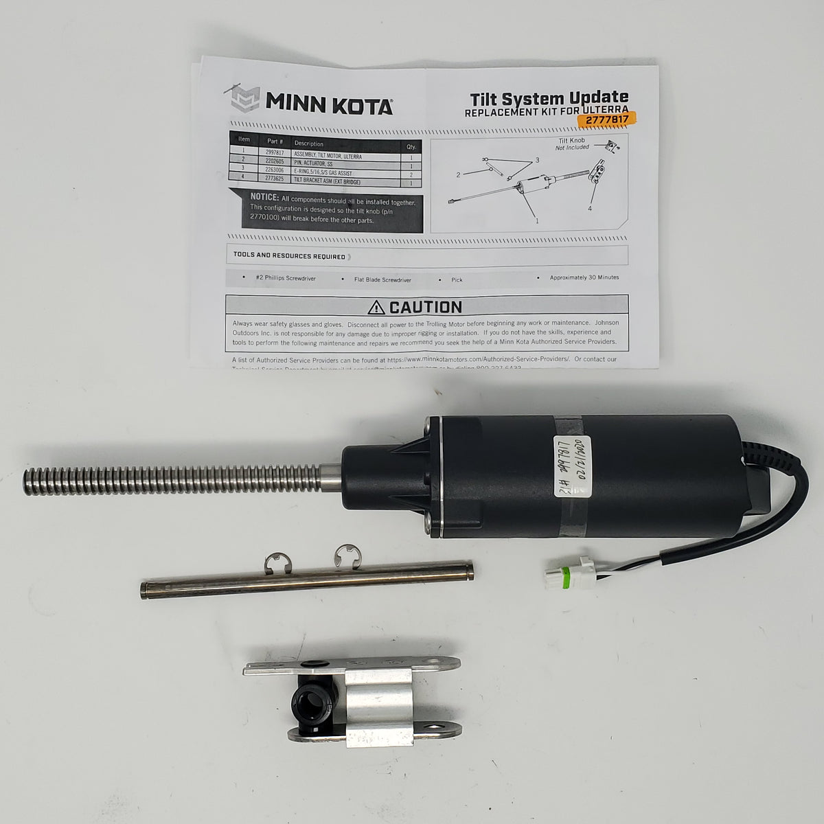 Minn Kota Authorized Service Center 2777817 Updated Ulterra Tilt Motor ...